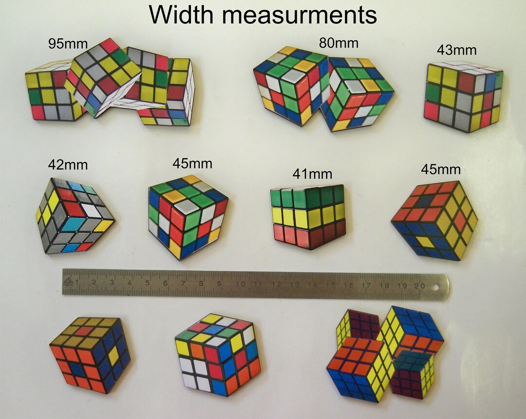 RUBRIC CUBE. 10 X Wood Cut Outs - Etsy