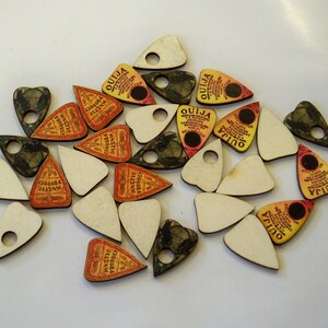 PLANCHETTE. little Heart 3 Designs, 10 of Each, 30 Laser Woodcuts in ...