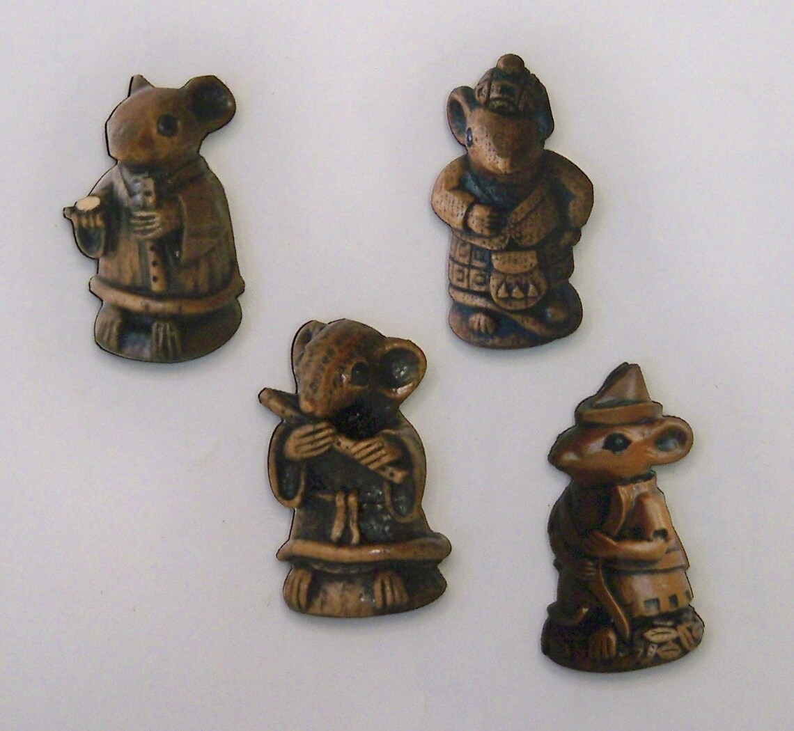 Church Mice oak Appearance A Pack of 10 X Woodcuts | Etsy