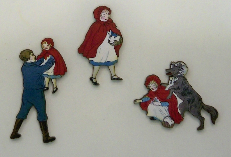 LITTLE RED RIDING Hood 11 X Laser Cutouts - Etsy