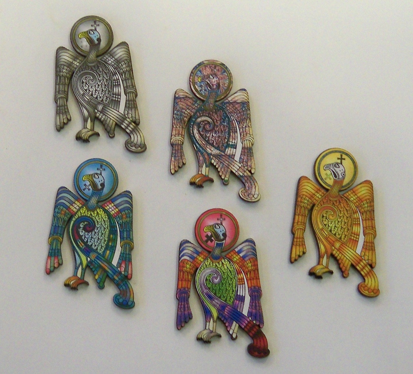 Paper 10 X Celtic St John Vivid colours Die Cuts Craft Supplies & Tools ...