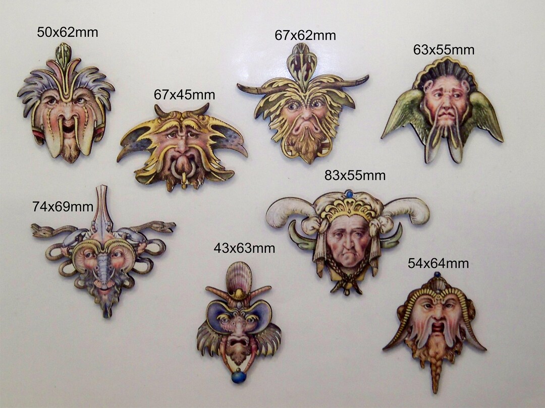 Gargoyle. Crafting Product. Make It. This is 8 Gargoyle Laser Wood Cuts ...