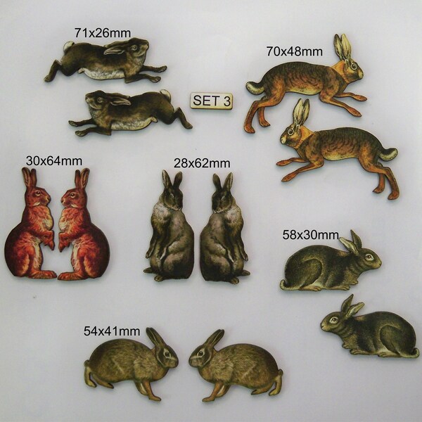 Hare Cutout - Etsy UK