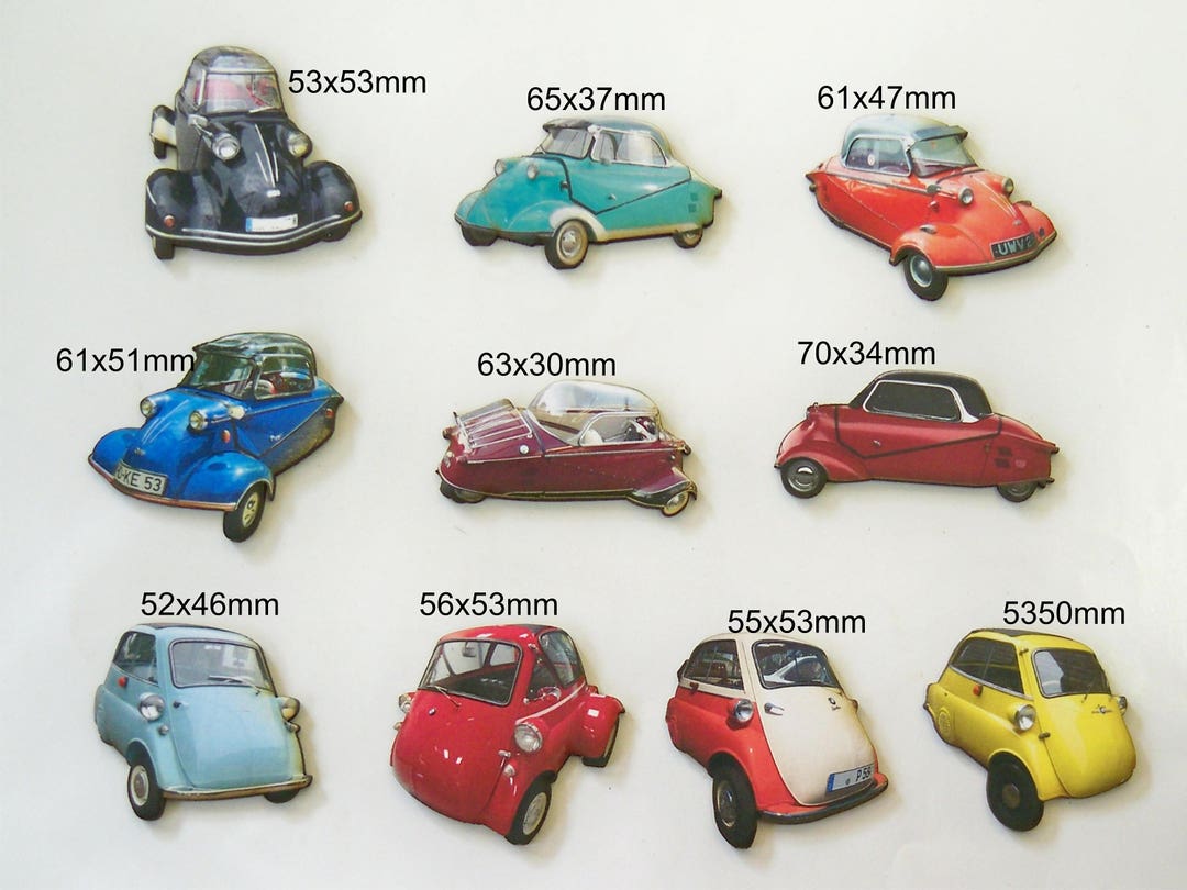 MICRO CARS. Small but Sweet. A Pack of 10 X Little Cars - Etsy