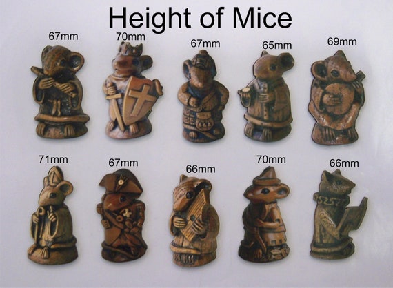 Church Mice oak Appearance A Pack of 10 X Woodcuts - Etsy UK