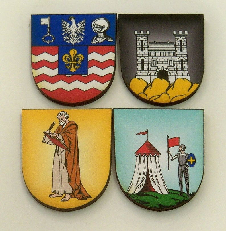 A Collection of 20 Swiss Family Shields | Etsy