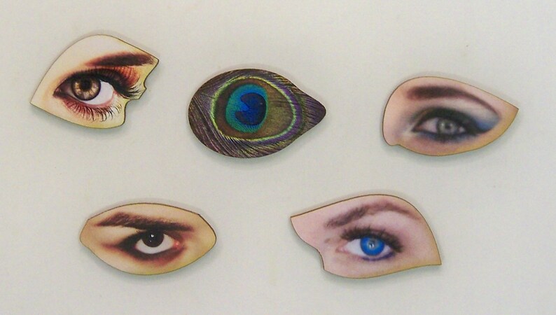 Eyes Eyes and More Eyes. A Pack of 19 X Laser Cutouts - Etsy