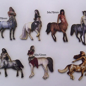 Centaur Mythical Creature. A Packet of 7 X Laser Woodcuts - Etsy
