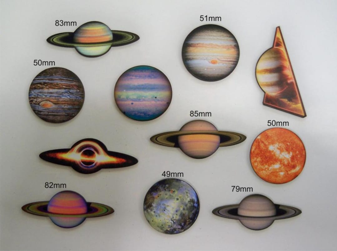 Planets in the Galaxy. Laser Woodcuts With Out of This World Graphics ...