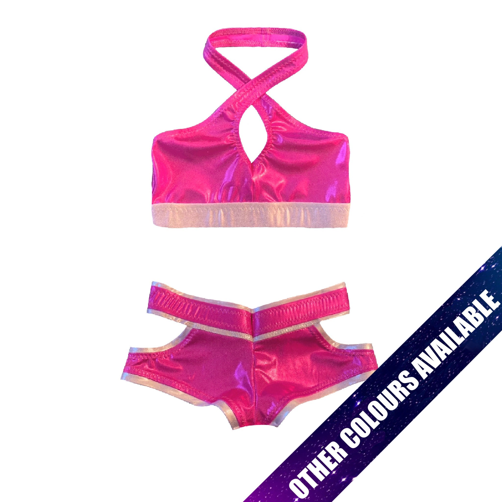 Pro Wrestling Gear Womens Crop Top And Booty Shorts Zelina Etsy Uk