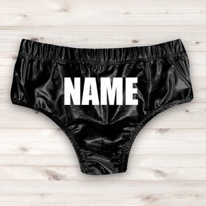 Pro Wrestling Gear Trunks Leather Look Trunks Men’s Wrestling Custom ...