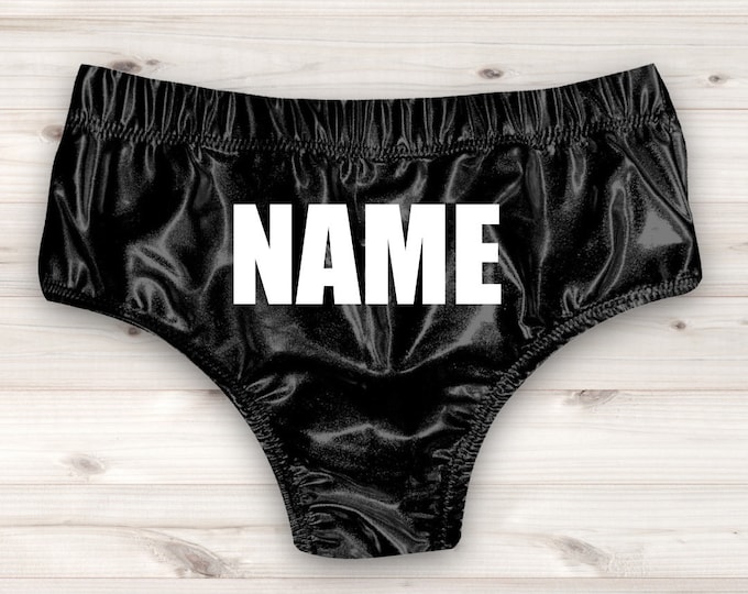 Pro Wrestling Gear Trunks Leather Look Trunks Men’s Wrestling Custom ...