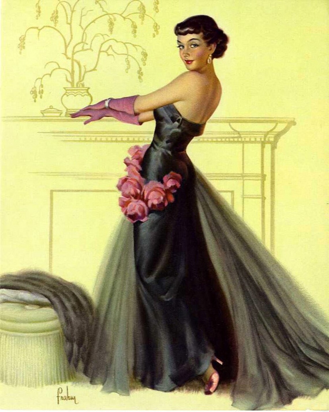 Art Frahm Pin up Art and Illustrations 24 Trading Cards Set - Etsy