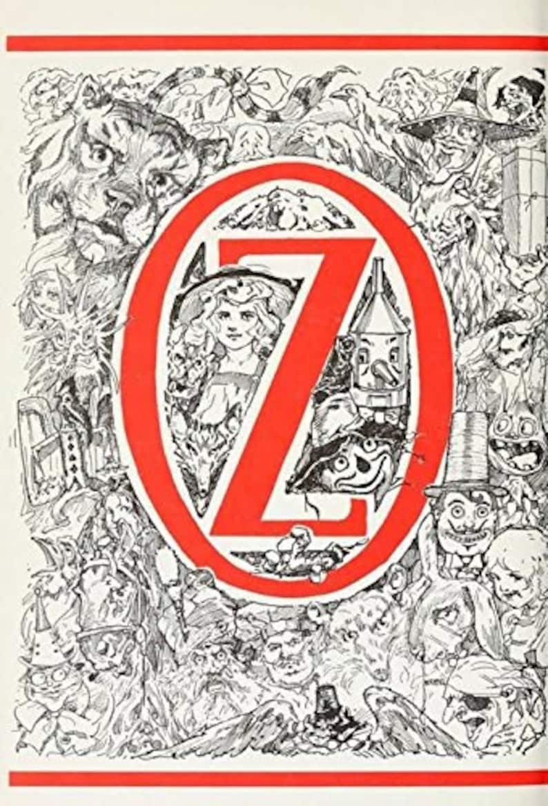 John R. Neill Wizard of Oz Art and Illustrations Trading - Etsy