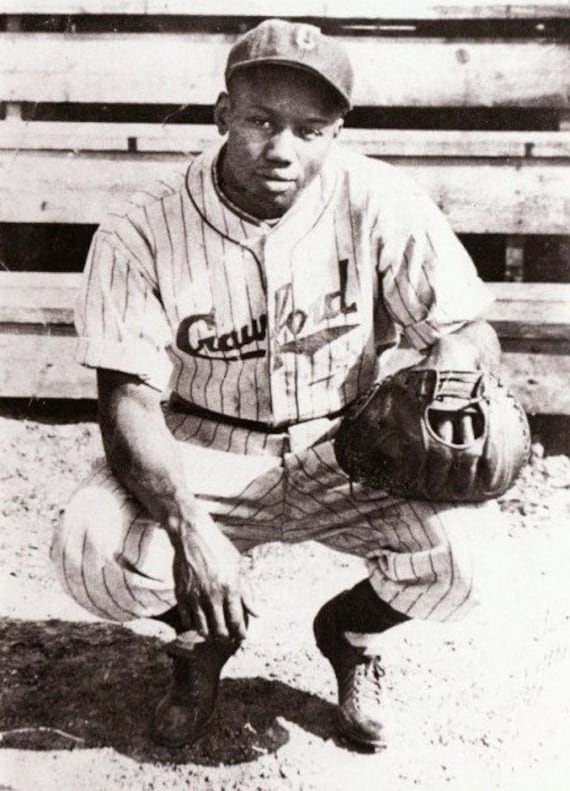 Josh Gibson Negro League Baseball Player 8-trading Cards - Etsy