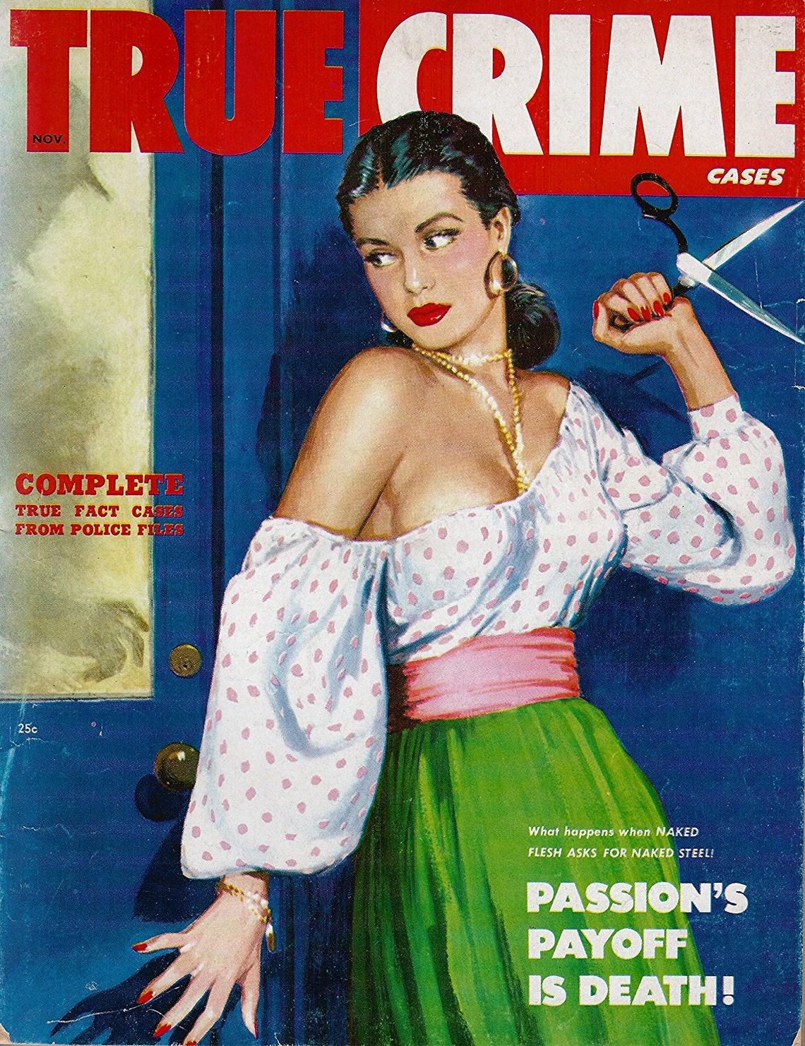 True Crime Cases Magazine Cover Art And Illustrations 24 Etsy