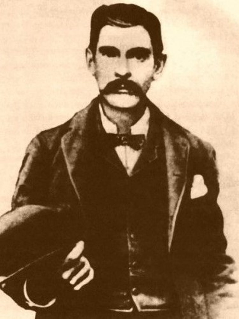 Doc Holliday 8-trading Cards Set Photos and Art of the Famous ...