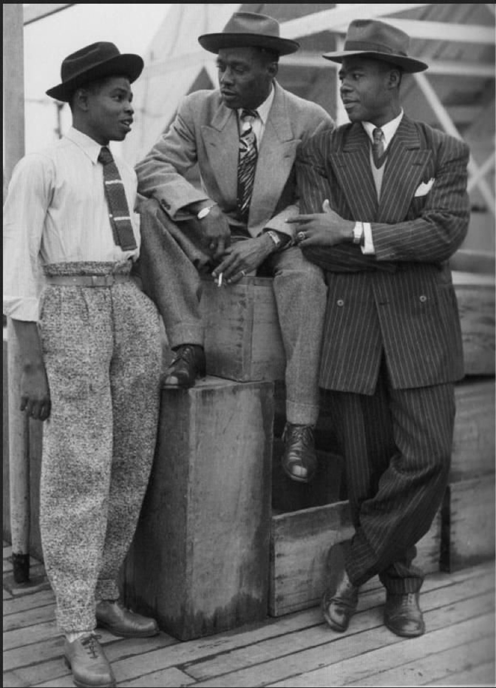 Men of the Harlem Renaissance - Vintage Photography - 24-photo Trading ...