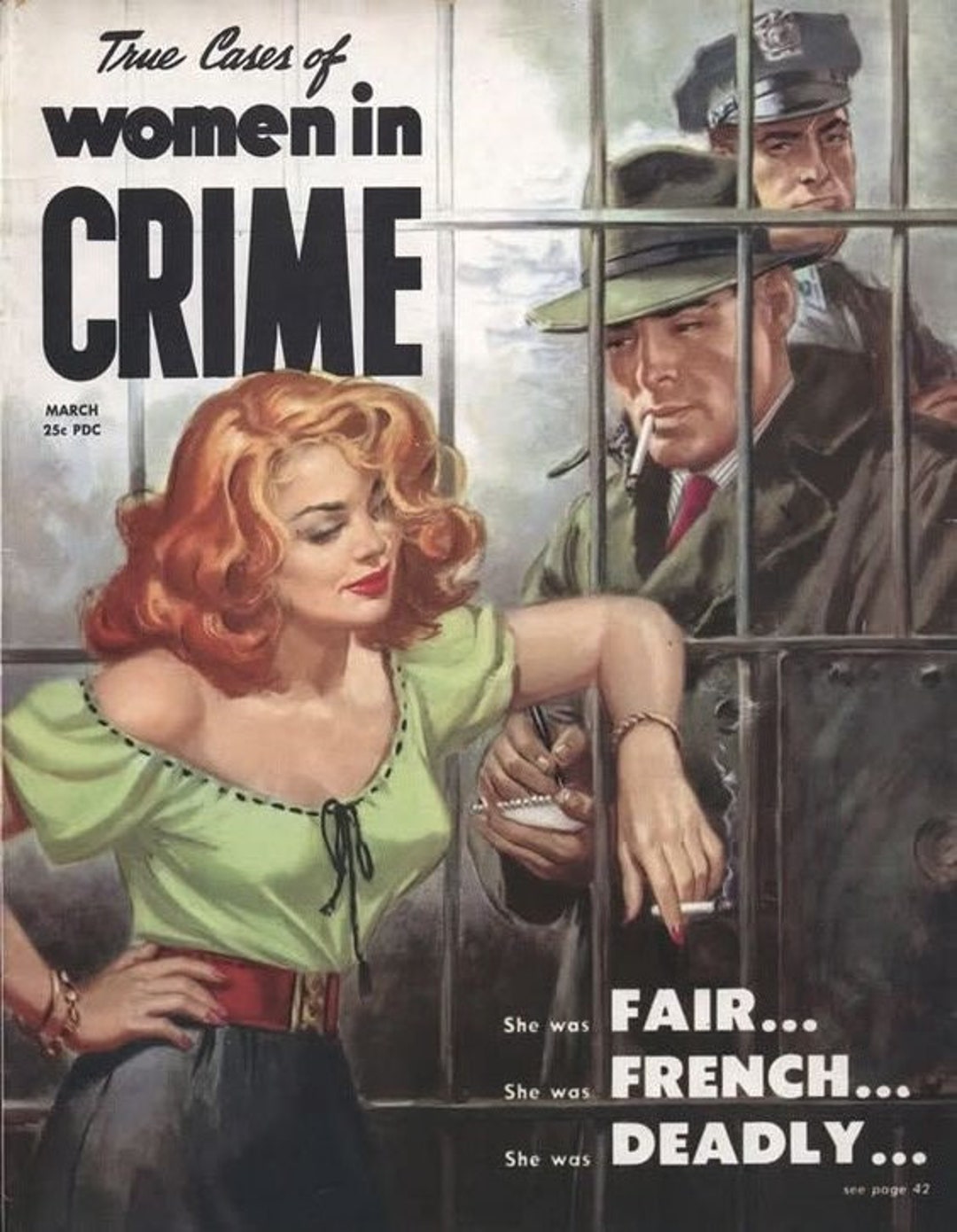 Women in Crime Magazine Cover Art - 24 Trading Cards Set - PULP ...