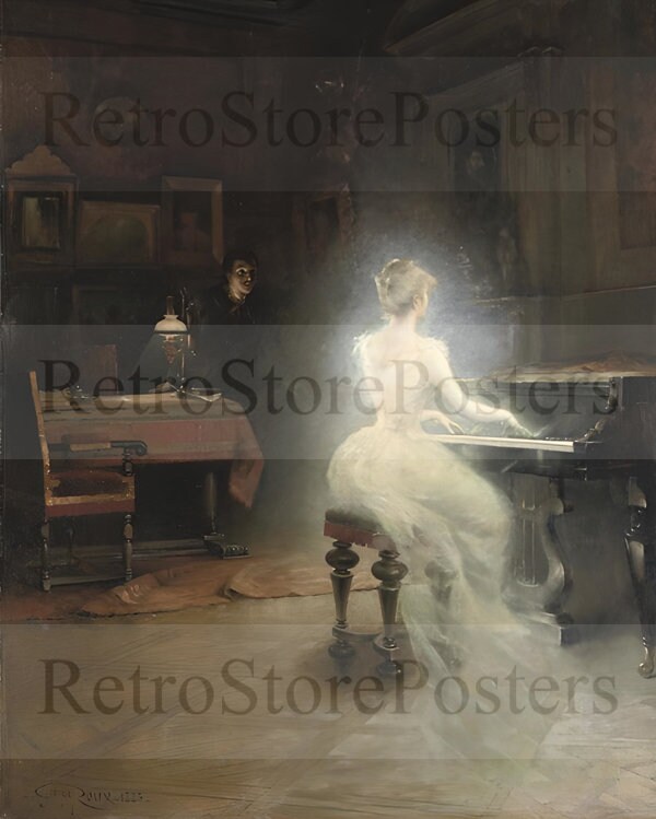 Spirit by George Roux (1885) - 11x14 Art Poster Print - Classic Glossy ...