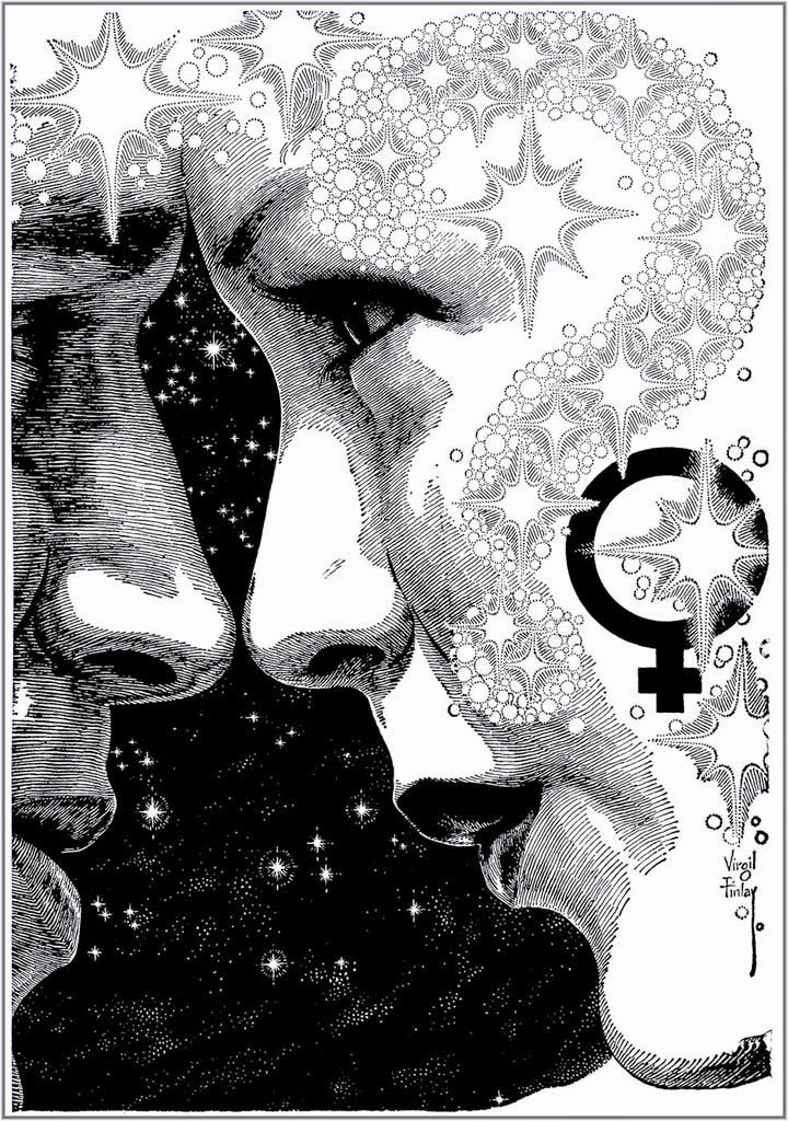 Virgil Finlay - Astrology Sketch Art and Illustrations 16 Trading Cards ...