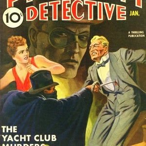 Phantom Detective Magazine Cover Art 40-trading Cards Set NO Duplicates ...