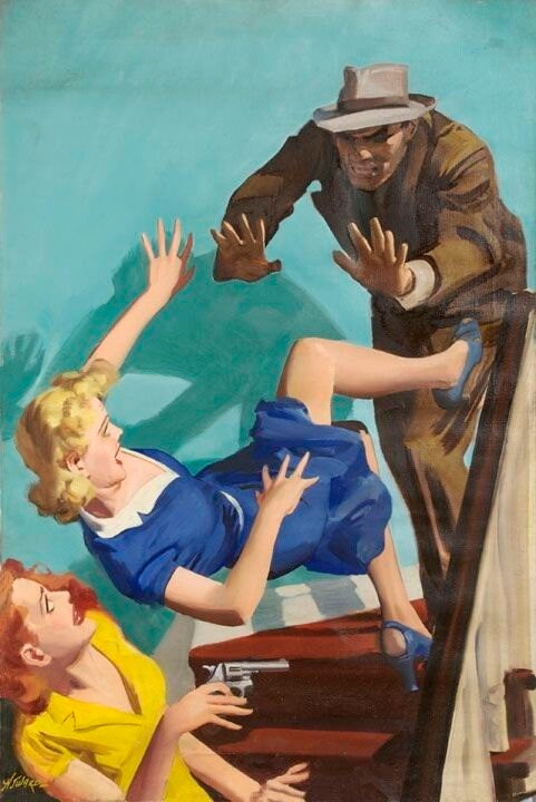 Hugh Joseph Ward Pulp Art and Illustrations 24 Trading Cards Set ...