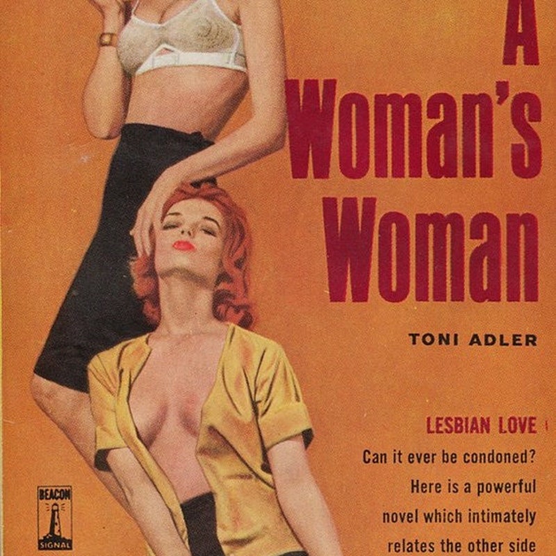Lesbian Pulp Art Etsy