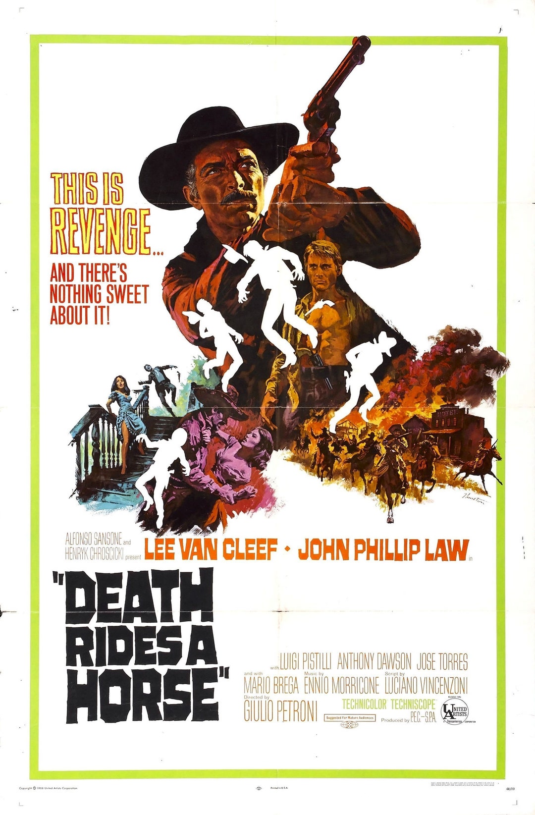Spaghetti Westerns - Movie Poster Art - 16 Trading Cards Set - NO ...