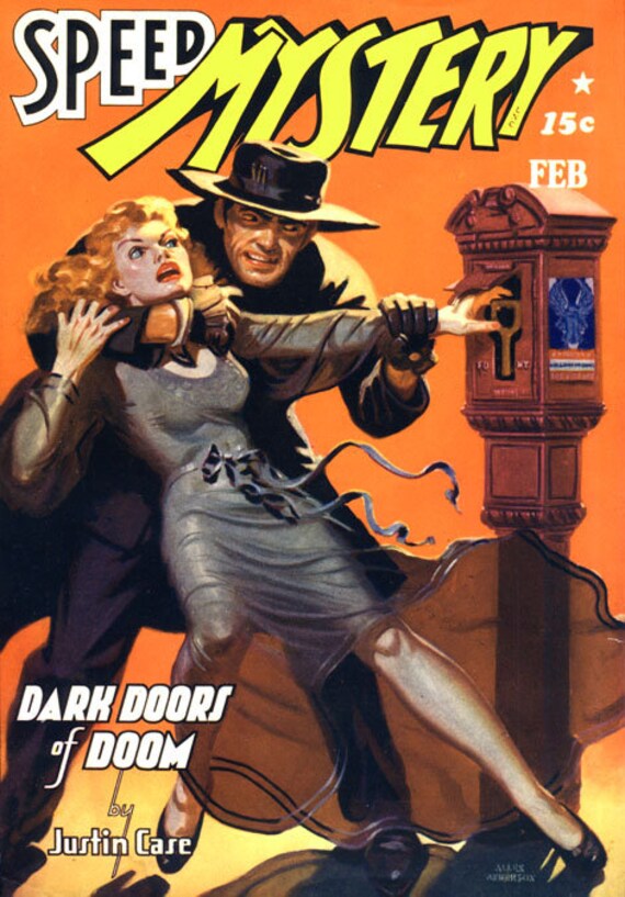 Allen Anderson Pulp Art and Illustrations 40 Trading Cards | Etsy