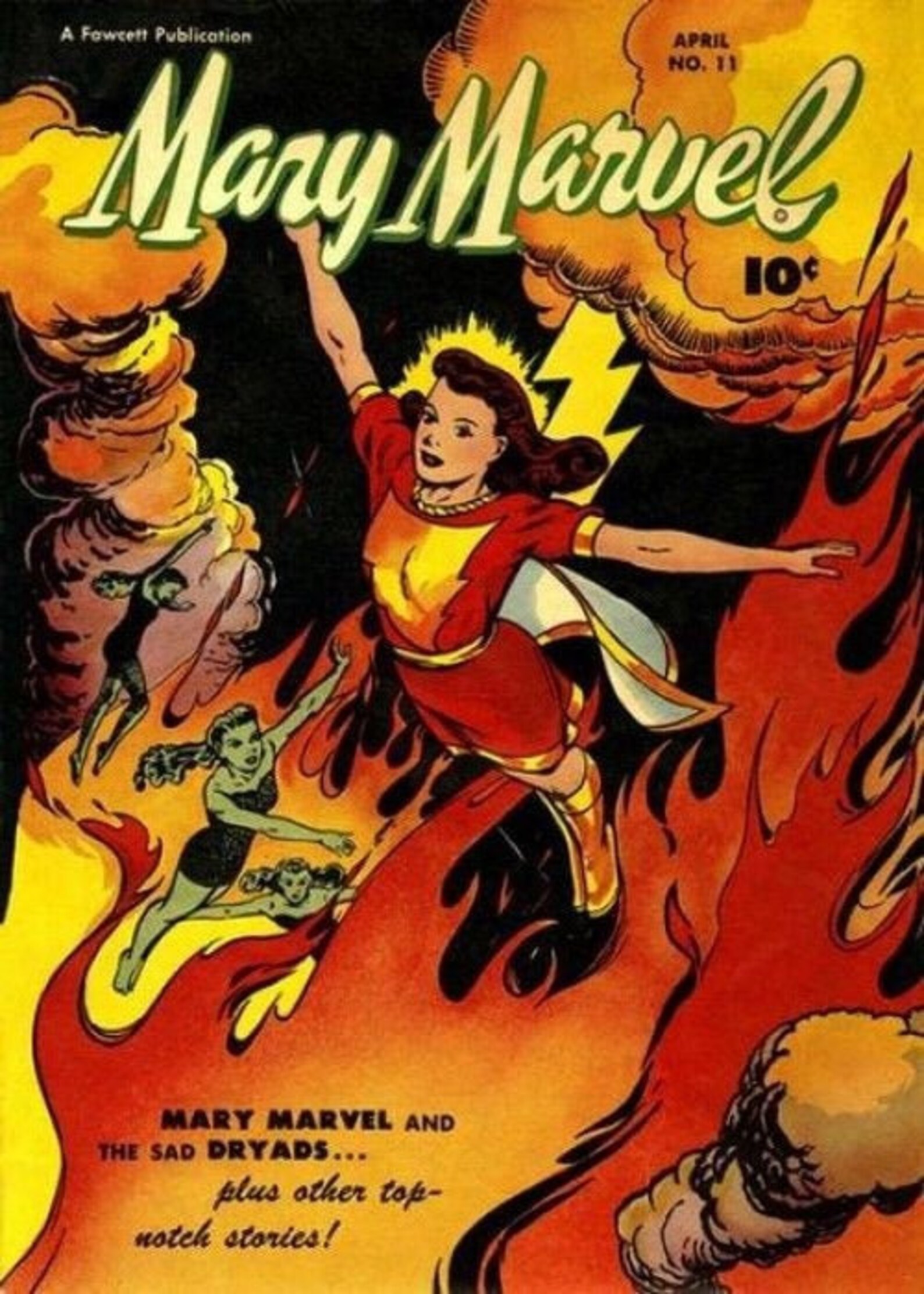 Mary Marvel and WOW Comics Golden Age Comic Art 24-trading Cards Set ...