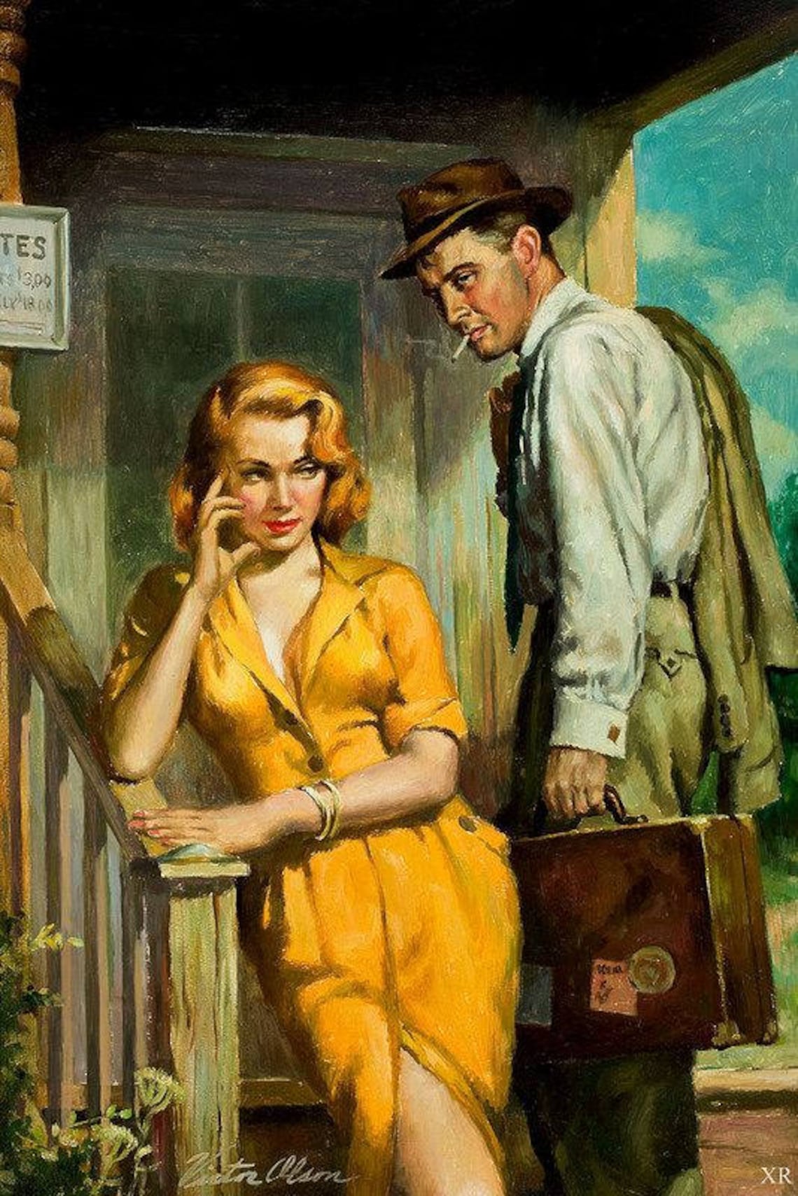 Victor Olson Pulp Art and Illustrations 40 Trading Cards Set - Etsy