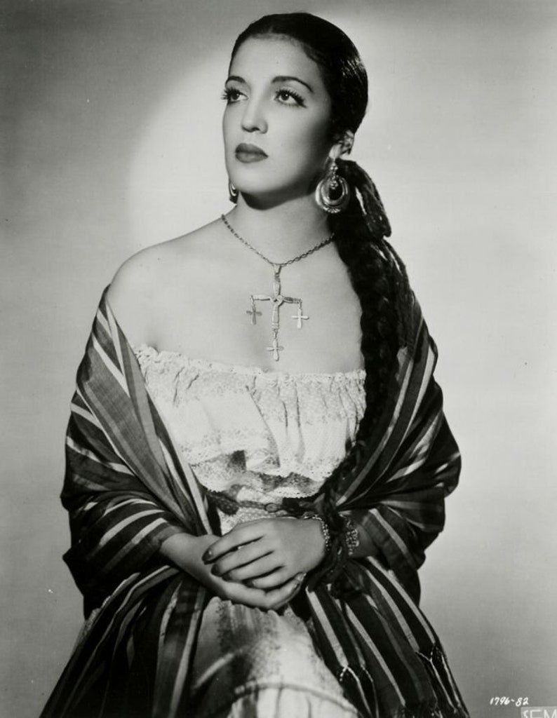 Latina Actresses and Movie Legends 40 Classic Photo Cards | Etsy