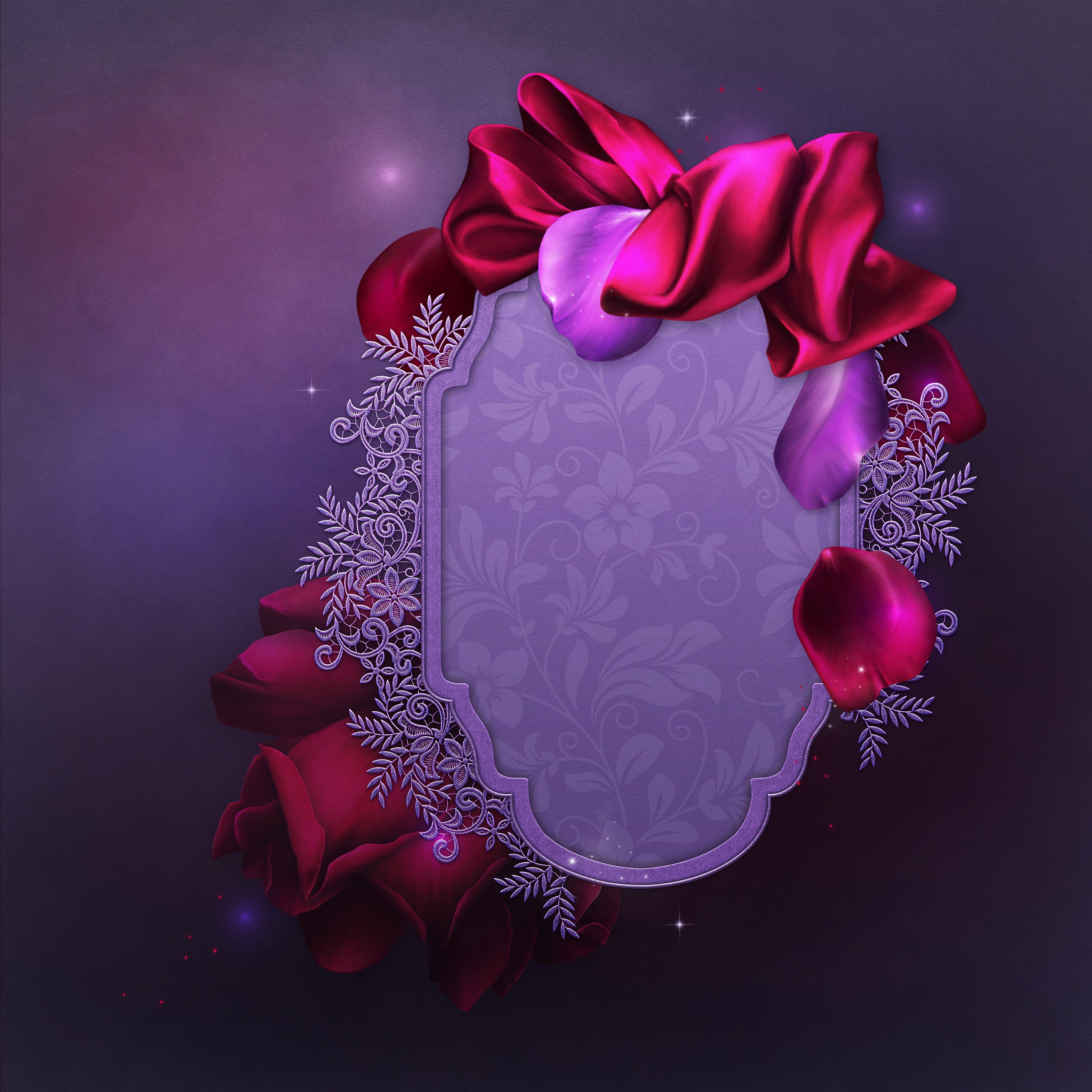 Rose Petal Romantic Rose-themed Valentine Image Design Resource - Etsy