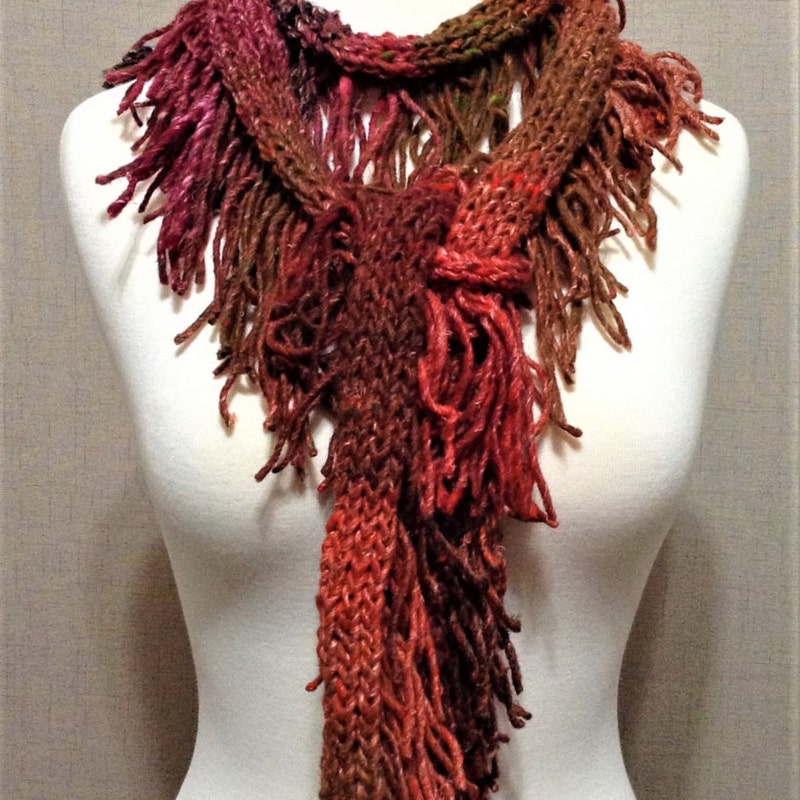 Fringe Scarf - Etsy