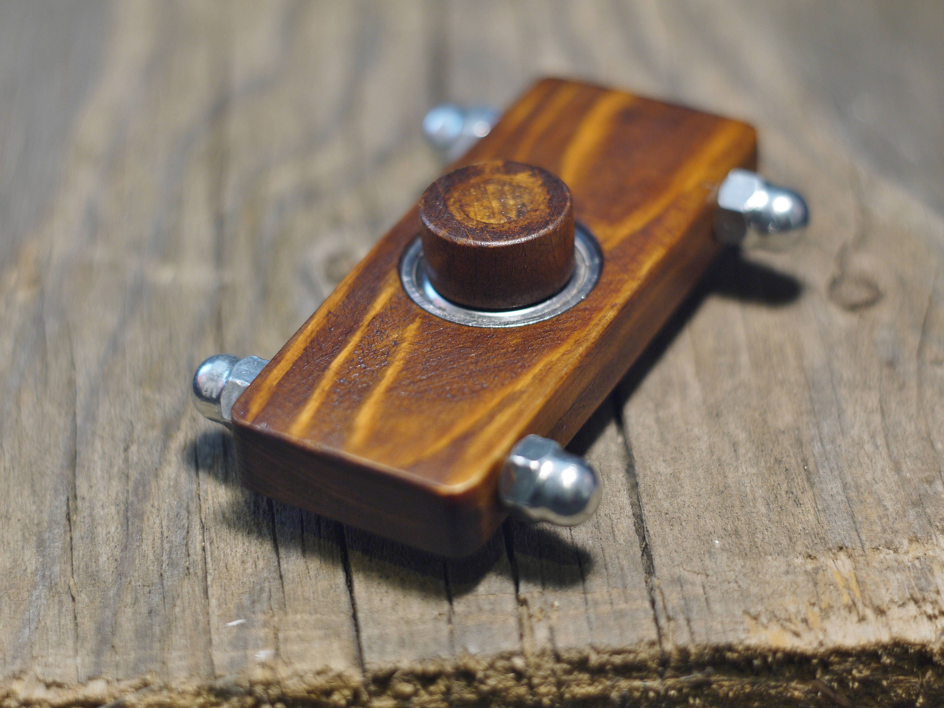 Toy for Relaxation Fidget Spinner Spinner Made of Natural Wood Game ...