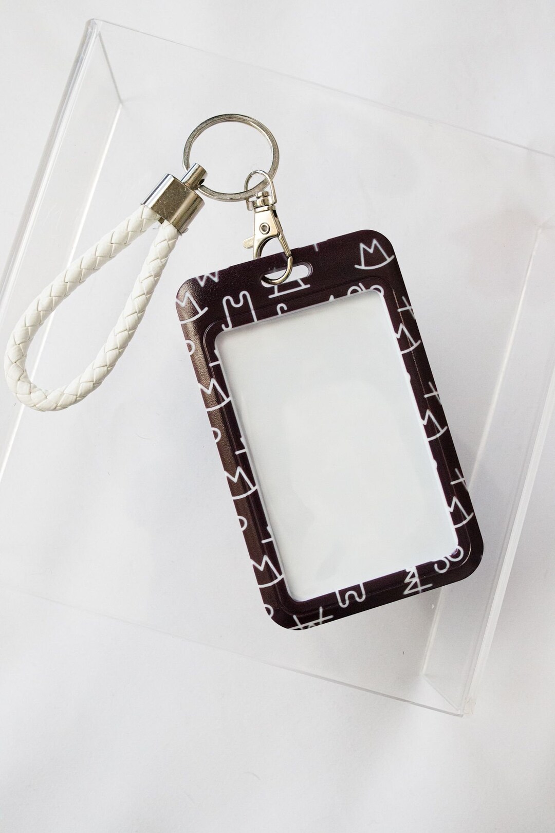 Black Brand Luggage Tag - Etsy