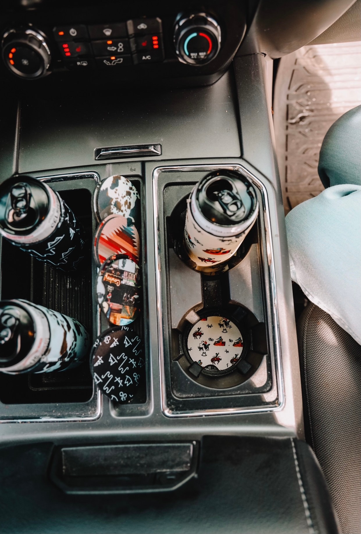 Vintage Cowboy Car Coasters 2-pack - Etsy