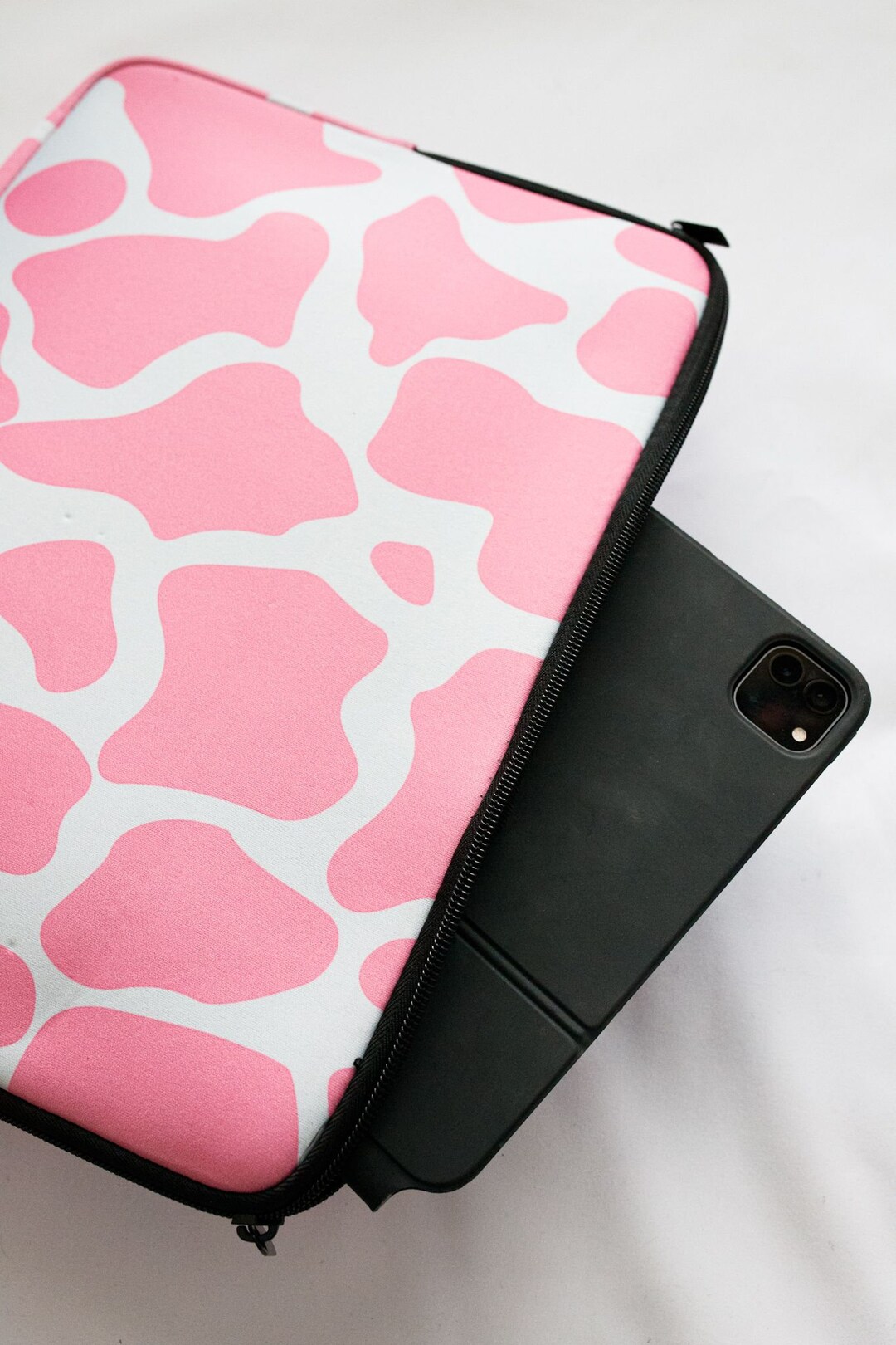 Pink Cowhide Laptop Case - Etsy
