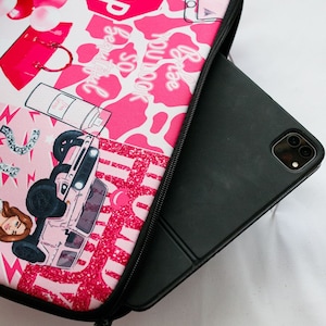 Pink Collage Laptop Case - Etsy