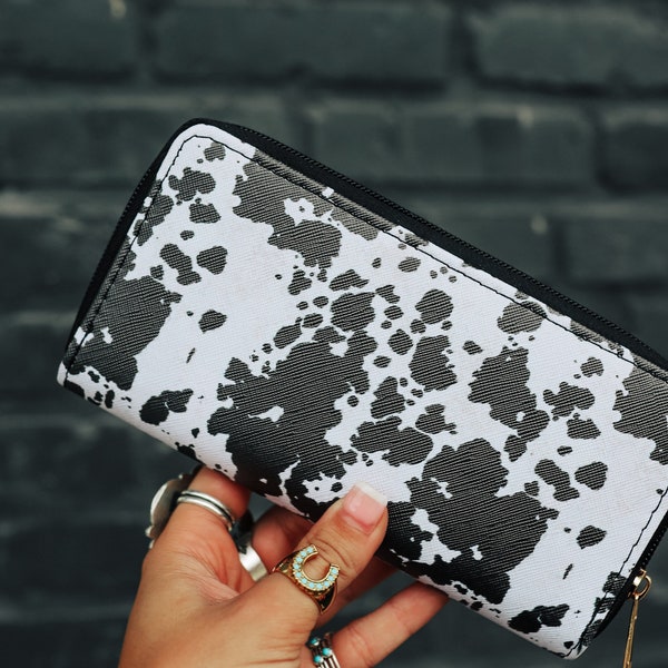 Cow Leather Wallet - Etsy