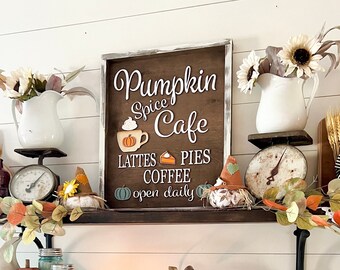 Fall Coffee Bar Sign - Etsy