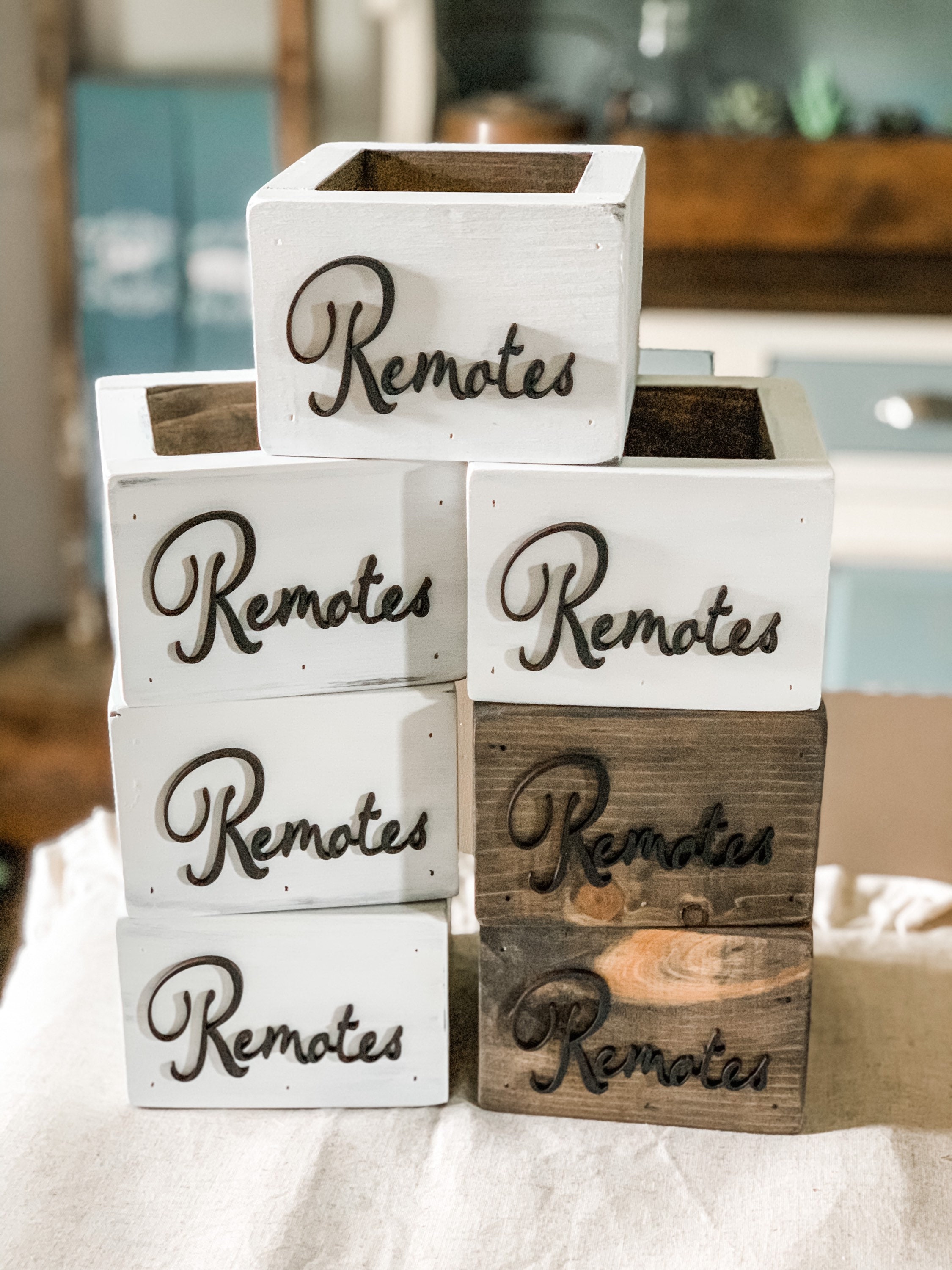 Remote Holder / Gifts for Dad / Remote Control Holder / - Etsy