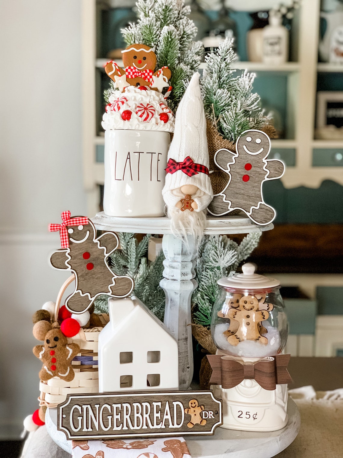 Gingerbread Decor / Gingerbread Dr Road Sign / Farmhouse Decor - Etsy ...