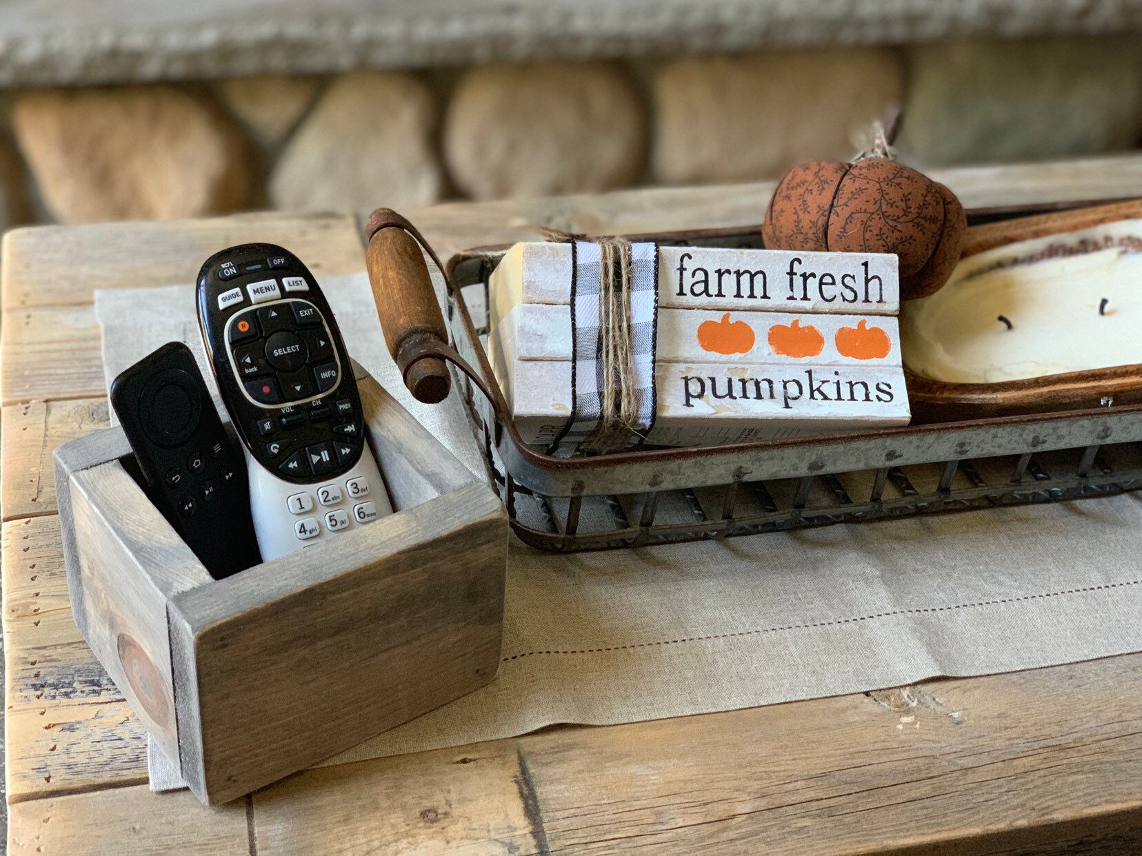 Remote Holder / Gifts for Dad / Remote Control Holder / Wood - Etsy