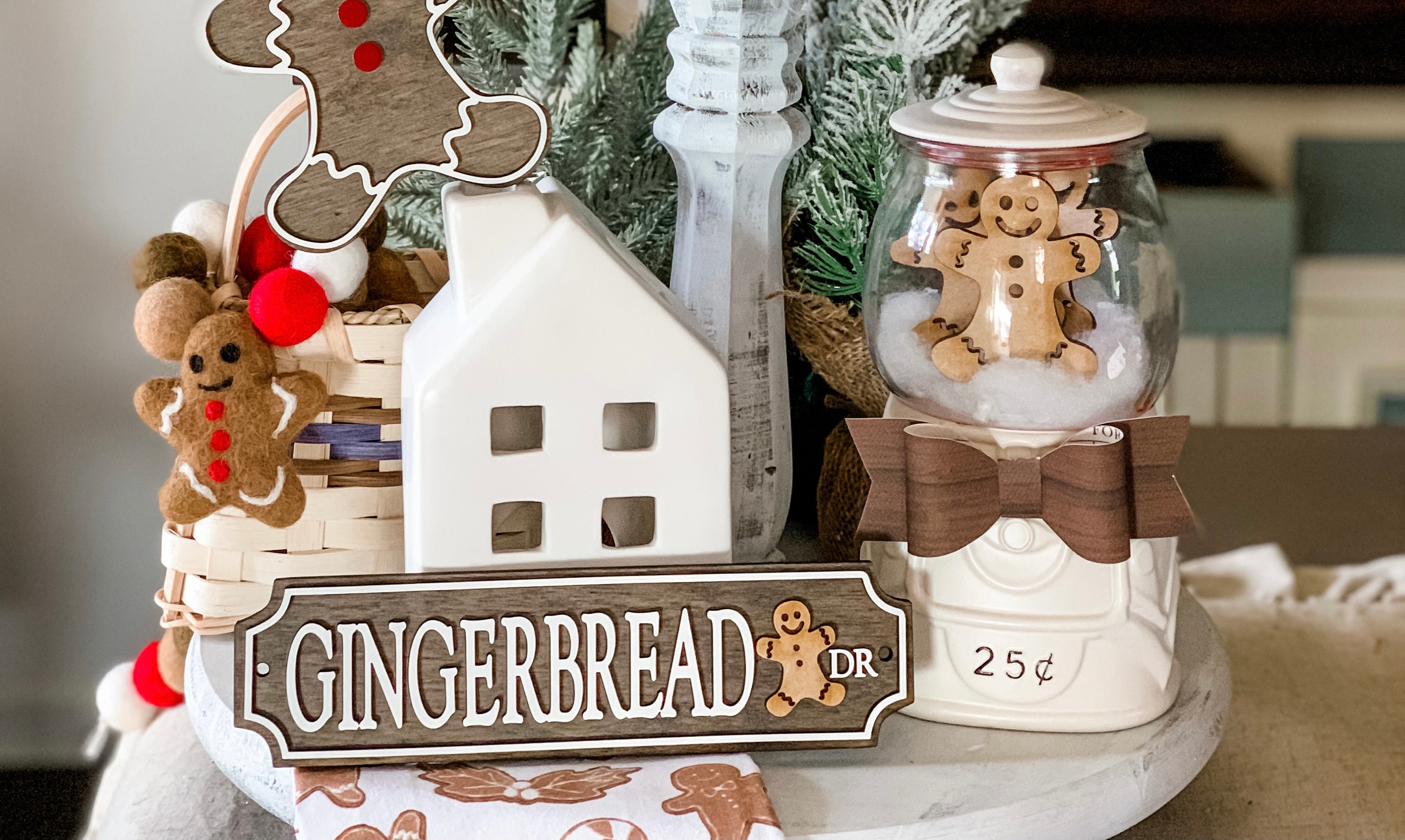 Gingerbread Decor / Gingerbread Dr Road Sign / Farmhouse Decor - Etsy ...