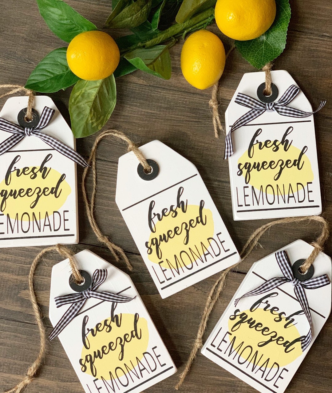 Lemon Decor / Lemons Sign / Lemons / Fresh Squeezed Lemonade / Lemonade ...
