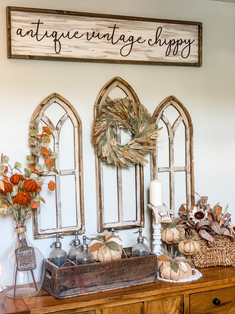 Antique Vintage Chippy Sign / Farmhouse Decor / Farmhouse Sign - Etsy