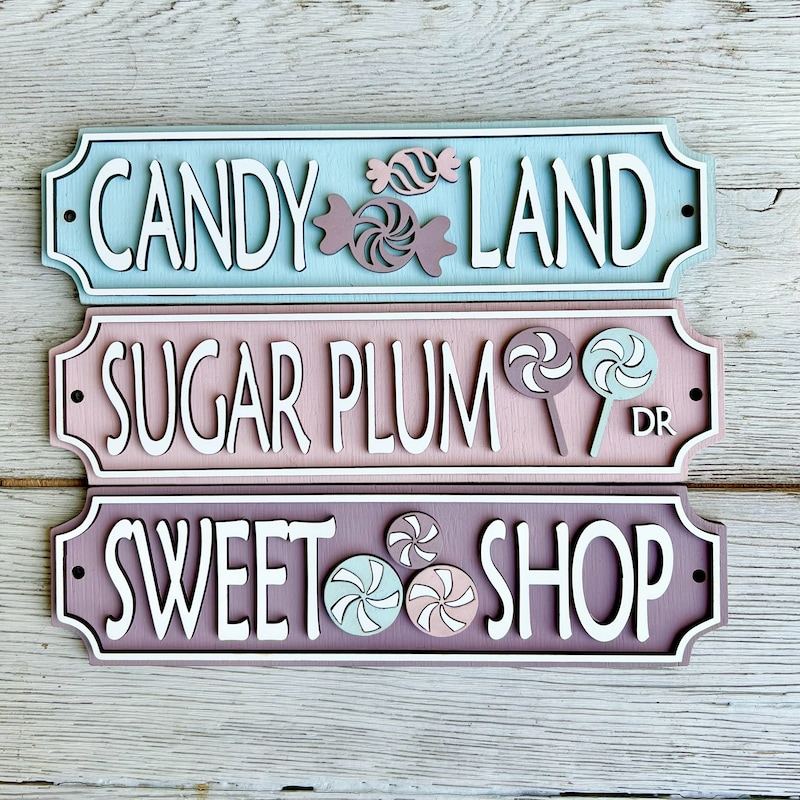 Candy Land Sign - Etsy