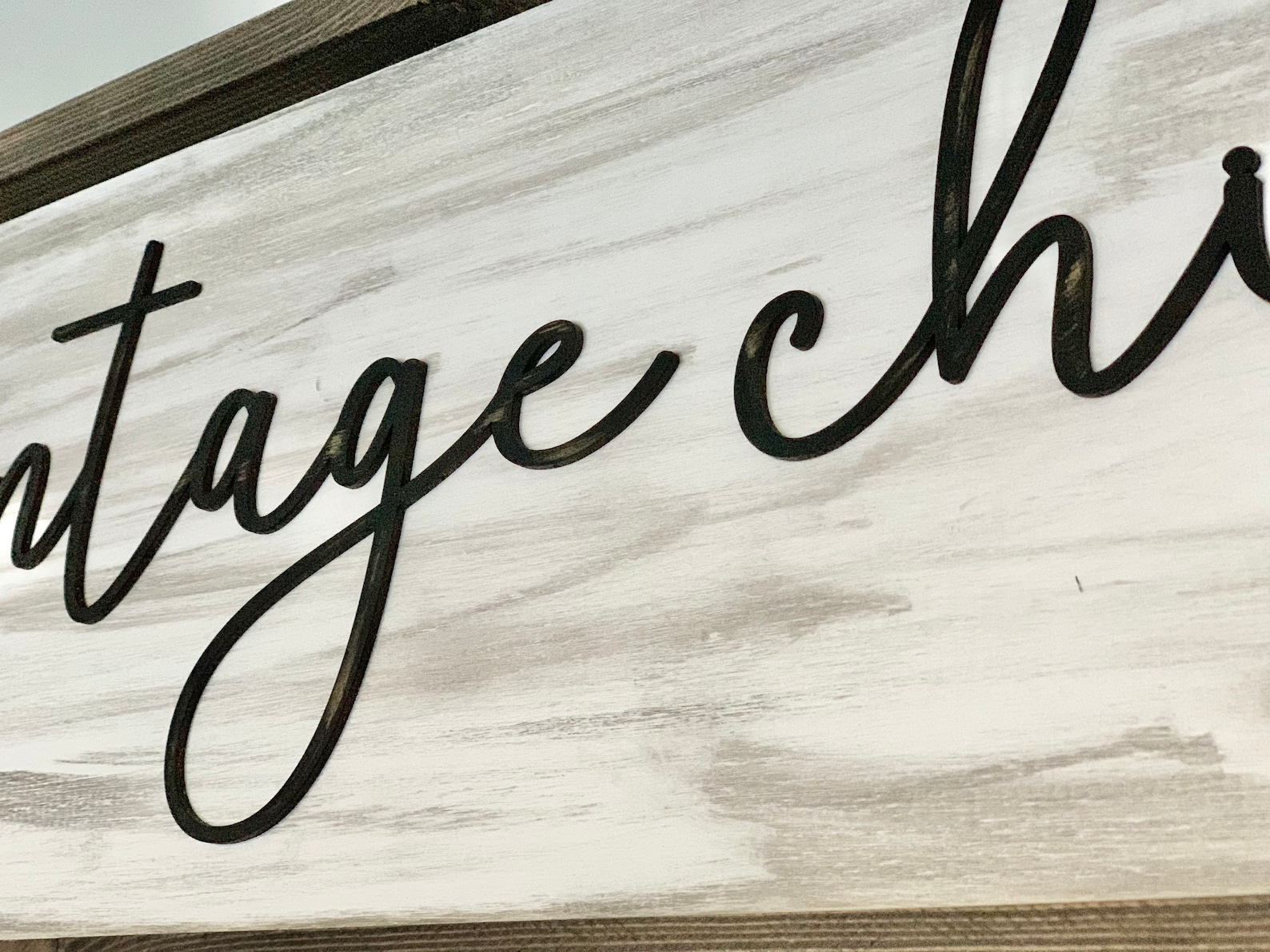 Antique Vintage Chippy Sign / Farmhouse Decor / Farmhouse Sign - Etsy